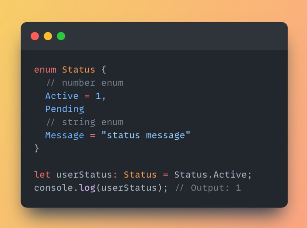 Bhavy Shekhaliya on LinkedIn: #typescript #enums #codingtips # ... Bhavy Shekhaliya on LinkedIn: #typescript #enums #codingtips # ...