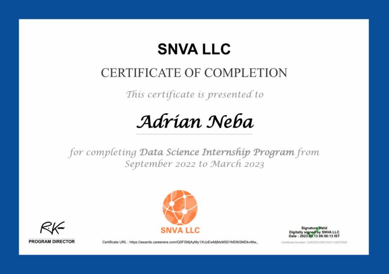 Adrian Neba on LinkedIn: I’m happy to share that I’ve obtained a ... Adrian Neba on LinkedIn: I’m happy to share that I’ve obtained a ...