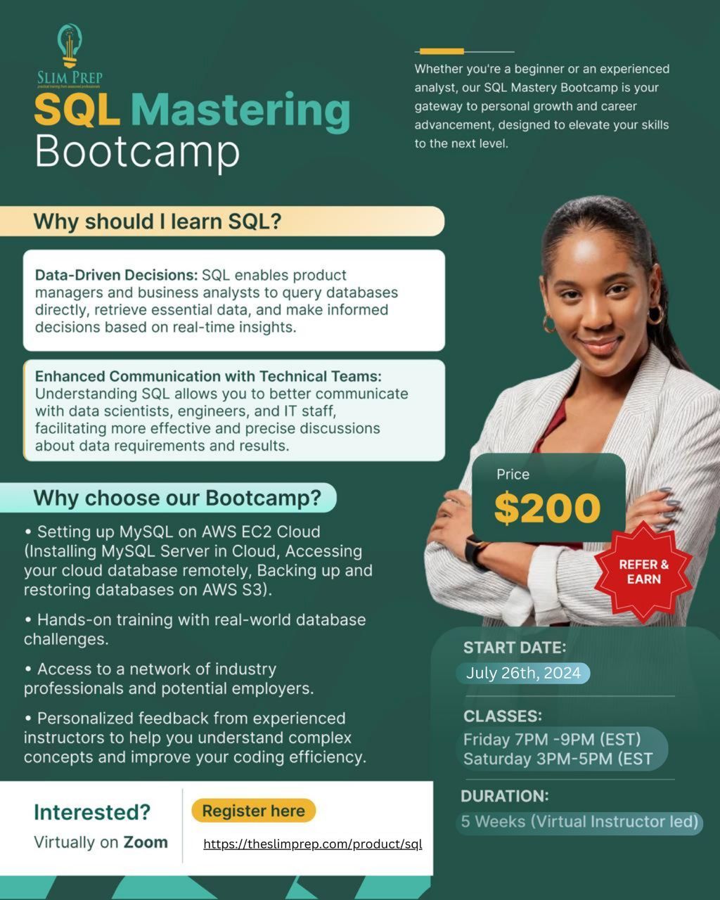 The Slim Prep on LinkedIn: #sqlbootcamp #learnsql #sqltraining # ... The Slim Prep on LinkedIn: #sqlbootcamp #learnsql #sqltraining # ...
