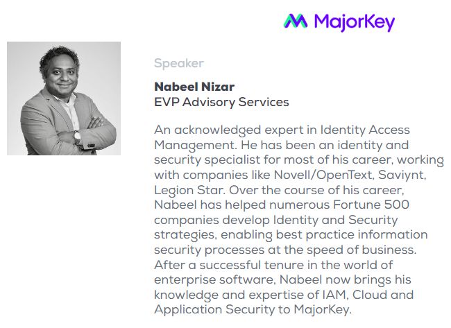 Michael Yario on LinkedIn: Come watch Nabeel Nizar MajorKey's EVP of ... Michael Yario on LinkedIn: Come watch Nabeel Nizar MajorKey's EVP of ...