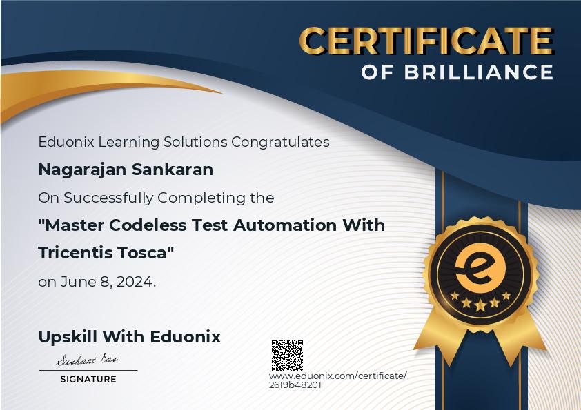 Nagarajan Sankaran on LinkedIn: Master Codeless Automation with ... Nagarajan Sankaran on LinkedIn: Master Codeless Automation with ...