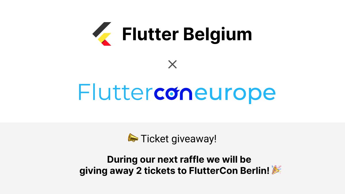 Flutter Belgium on LinkedIn: #flutter #dart #meetup #fluttercon #droidcon Flutter Belgium on LinkedIn: #flutter #dart #meetup #fluttercon #droidcon