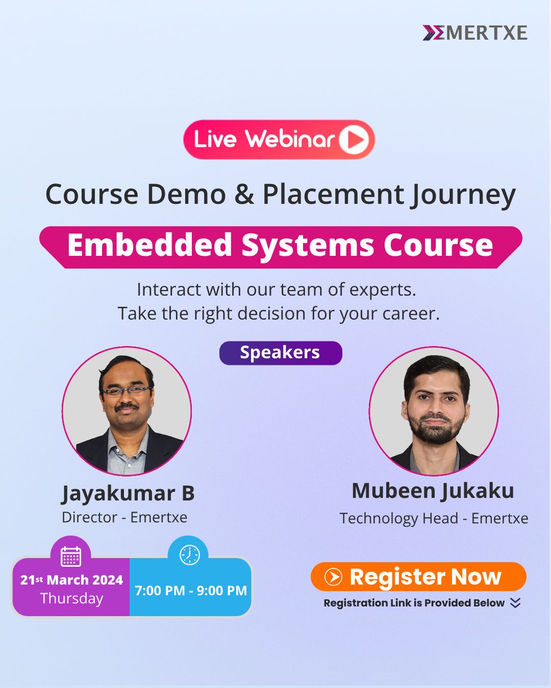 Emertxe Information Technologies on LinkedIn: #webinar #markettrends # ... Emertxe Information Technologies on LinkedIn: #webinar #markettrends # ...