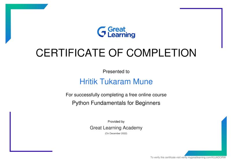 Hritik Mune on LinkedIn: #python #programming #learningjourney # ... Hritik Mune on LinkedIn: #python #programming #learningjourney # ...