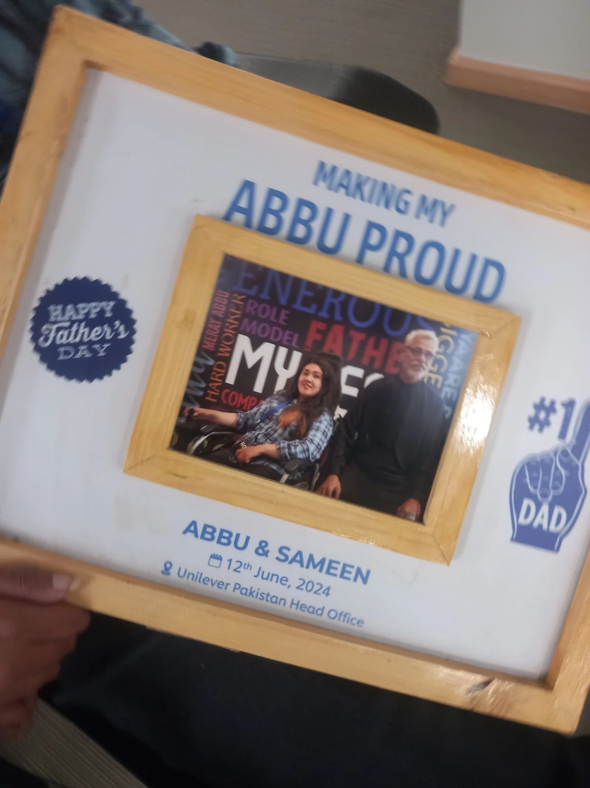 Sameen Sohaib on LinkedIn: So we celebrated father's day in Unilever ... Sameen Sohaib on LinkedIn: So we celebrated father's day in Unilever ...