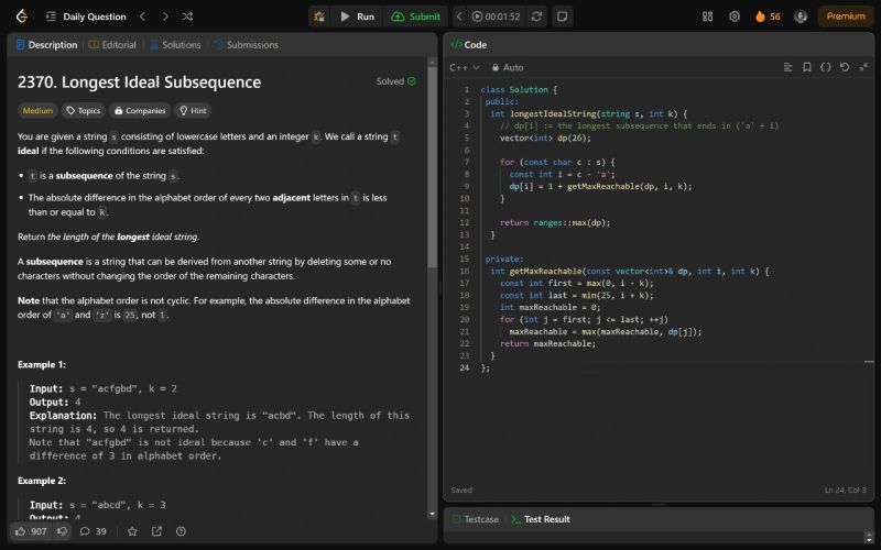 Aditya Tomar on LinkedIn: #100daysofcode #leetcode #dynamicprogramming ... Aditya Tomar on LinkedIn: #100daysofcode #leetcode #dynamicprogramming ...