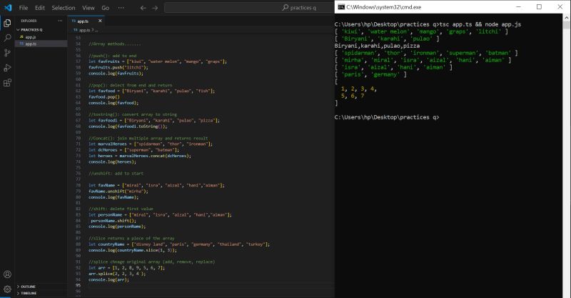 Aqsa Memon on LinkedIn: #typecript #coding Aqsa Memon on LinkedIn: #typecript #coding