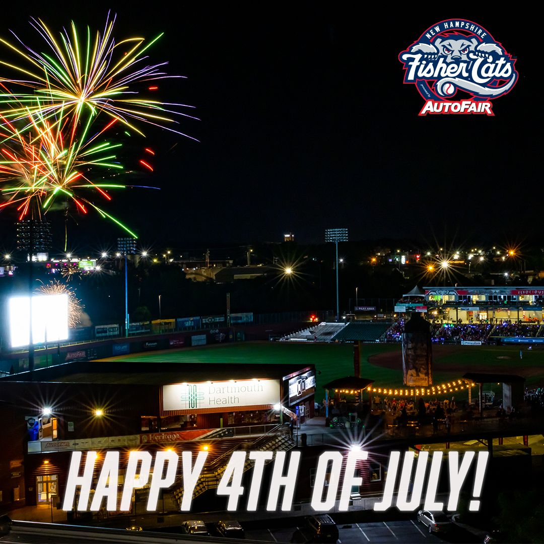 New Hampshire Fisher Cats on LinkedIn: Happy 4th of July from the ... New Hampshire Fisher Cats on LinkedIn: Happy 4th of July from the ...