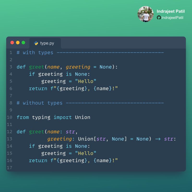 Indrajeet Patil on LinkedIn: #python #pythonprogramming # ... Indrajeet Patil on LinkedIn: #python #pythonprogramming # ...