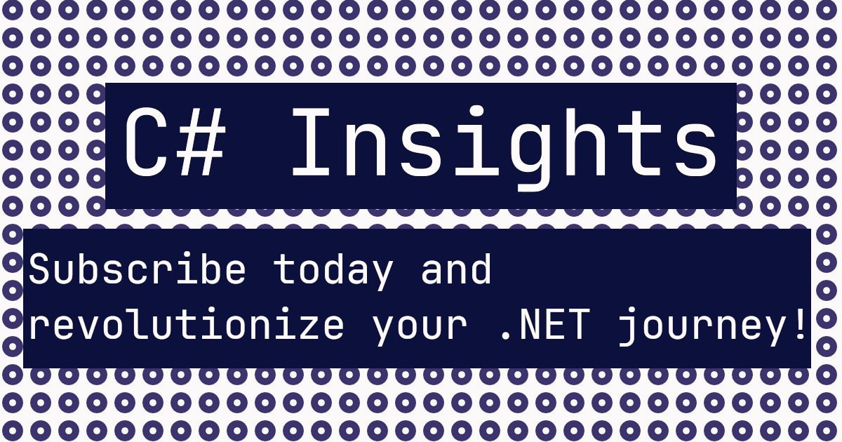 C# Insights Newsletter on LinkedIn: 🚧 ASP.NET Core + Razor + HTMX ... C# Insights Newsletter on LinkedIn: 🚧 ASP.NET Core + Razor + HTMX ...