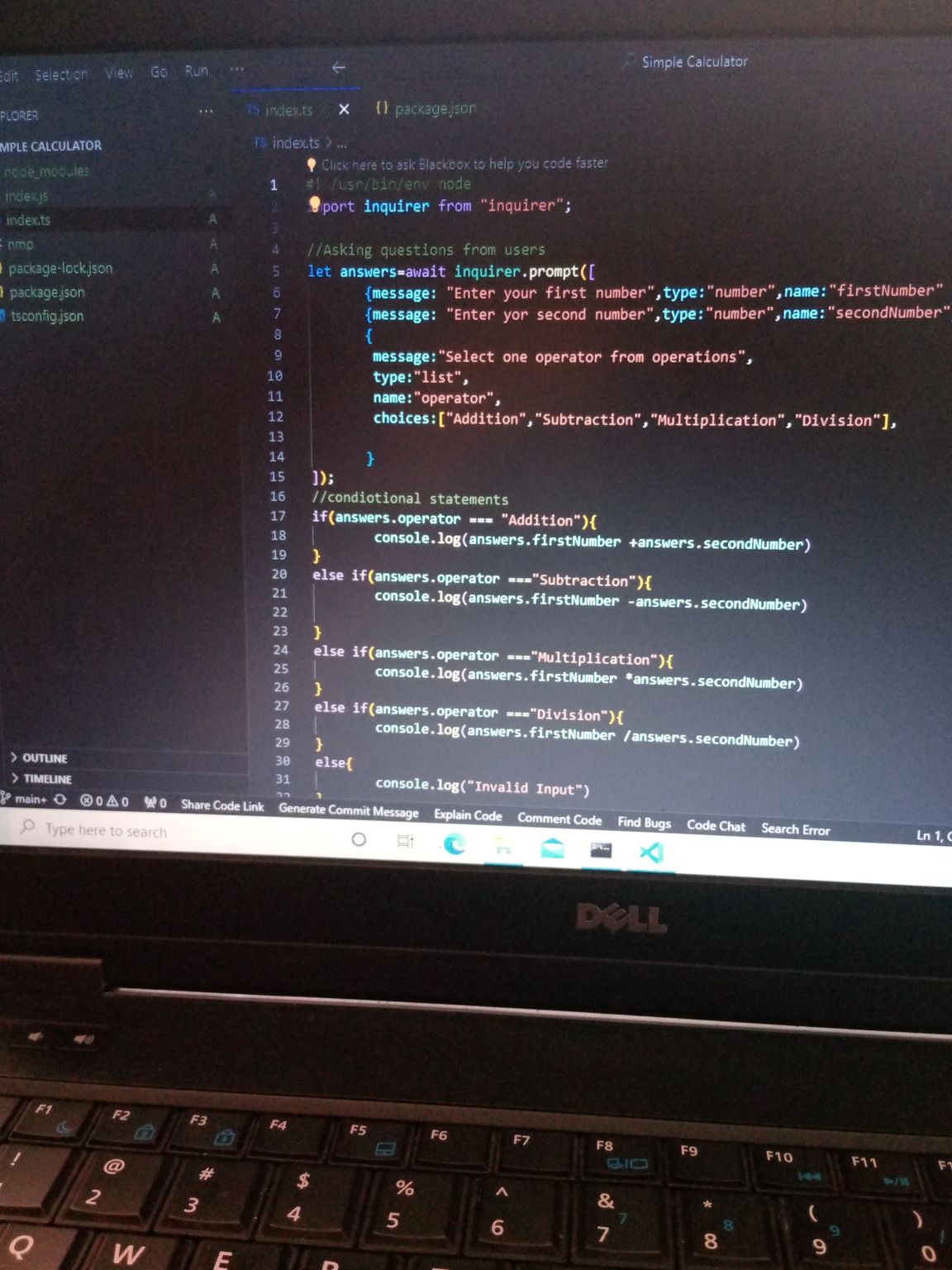 Syeda Urooj Fatima on LinkedIn: My first typescript assignment Syeda Urooj Fatima on LinkedIn: My first typescript assignment