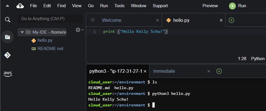 Kelly Schumacher on LinkedIn: #aws #cloudcomputing #python Kelly Schumacher on LinkedIn: #aws #cloudcomputing #python