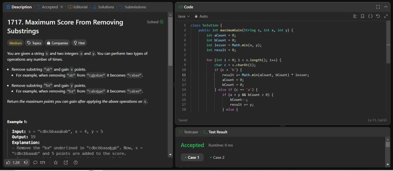 Insha Mahfooz on LinkedIn: #365daysofcode #leetcode #java #day267 ... Insha Mahfooz on LinkedIn: #365daysofcode #leetcode #java #day267 ...