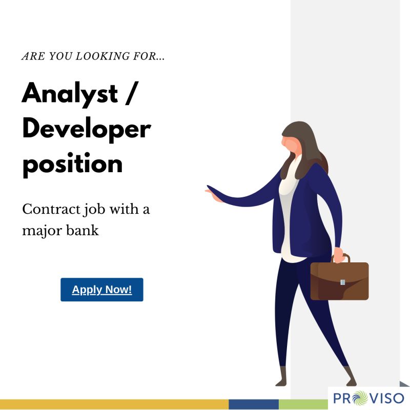 ProViso Consulting on LinkedIn: Analyst/Developer – Unix ProViso Consulting on LinkedIn: Analyst/Developer – Unix