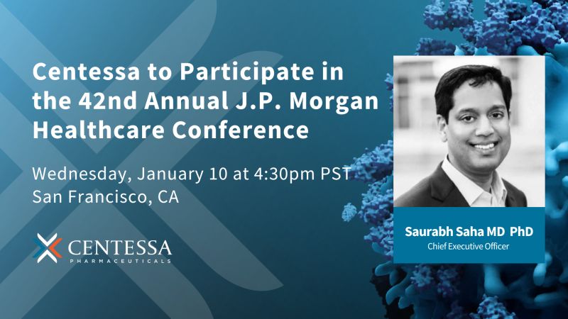Centessa Pharmaceuticals on LinkedIn: Our CEO Saurabh Saha MD PhD will ... Centessa Pharmaceuticals on LinkedIn: Our CEO Saurabh Saha MD PhD will ...