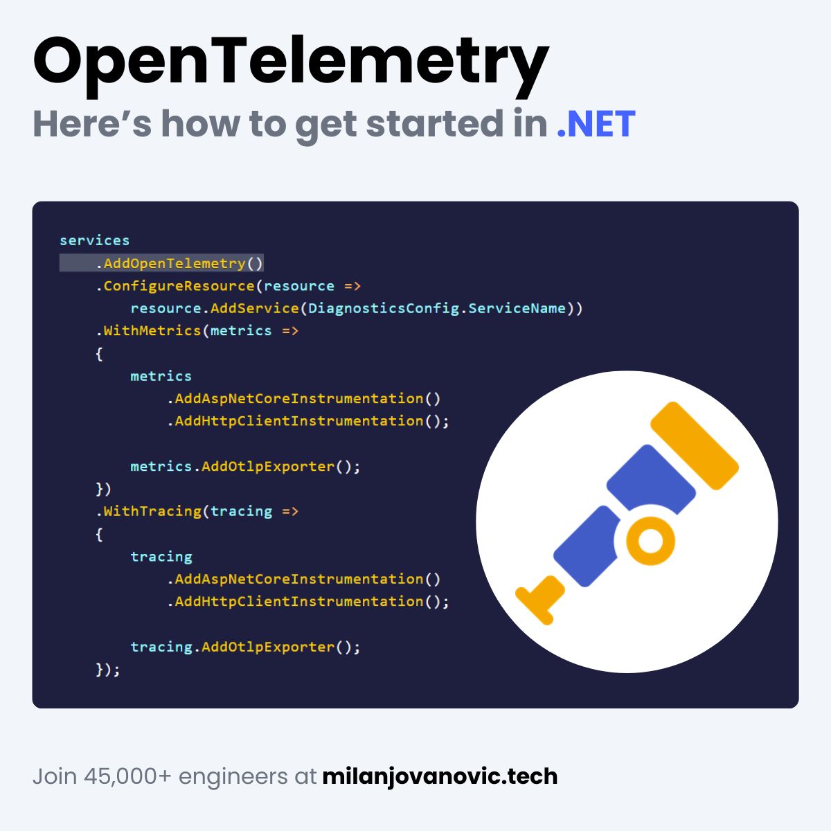 Milan Jovanović on LinkedIn: Unlock the power of observability with ... Milan Jovanović on LinkedIn: Unlock the power of observability with ...