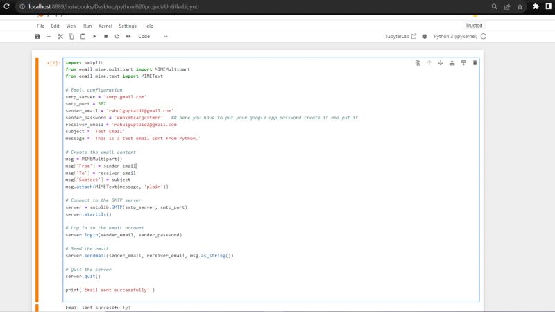 RAHUL GUPTA on LinkedIn: #python #automation #email #coding #efficiency ... RAHUL GUPTA on LinkedIn: #python #automation #email #coding #efficiency ...