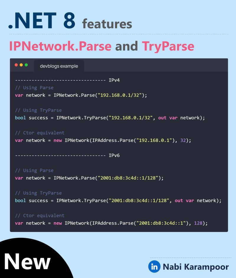 Nabi Karampour on LinkedIn: #dotnetcore #dotnetdevelopers #programming ... Nabi Karampour on LinkedIn: #dotnetcore #dotnetdevelopers #programming ...