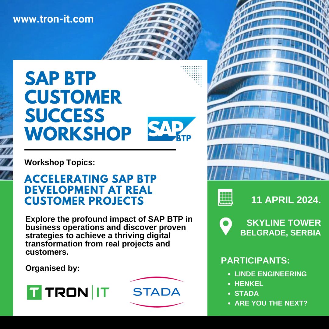TronIT on LinkedIn: #sapbtp #sap #btp #sapbtp #saptechnology # ... TronIT on LinkedIn: #sapbtp #sap #btp #sapbtp #saptechnology # ...