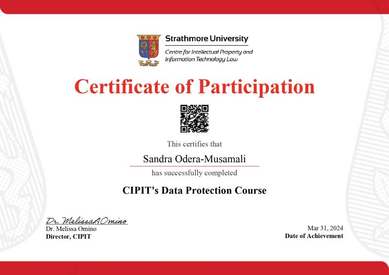 Sandra Odera-Musamali on LinkedIn: #dataprotection #dataprivacy # ... Sandra Odera-Musamali on LinkedIn: #dataprotection #dataprivacy # ...