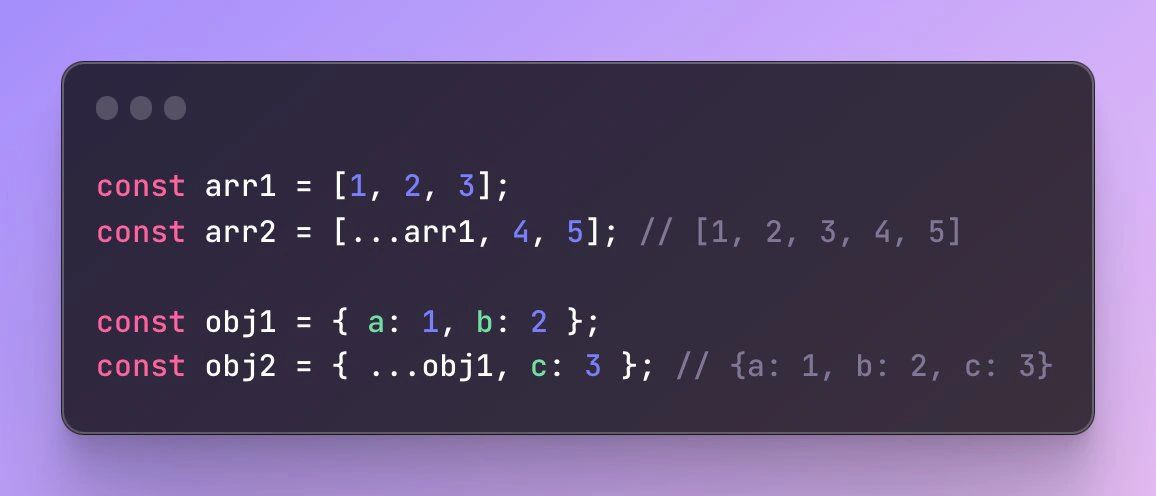 Anis SAFIA ️ on LinkedIn: 💡 JavaScript Tip: Use the spread operator to ... Anis SAFIA ️ on LinkedIn: 💡 JavaScript Tip: Use the spread operator to ...