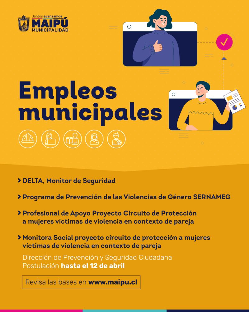 Municipalidad de Maipú en LinkedIn: #haypega #juntosavanzamos Municipalidad de Maipú en LinkedIn: #haypega #juntosavanzamos