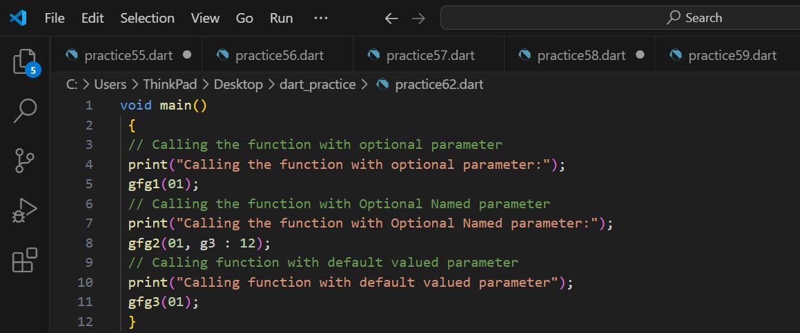 Sapna Fazal on LinkedIn: #dart #programming #coding # ... Sapna Fazal on LinkedIn: #dart #programming #coding # ...