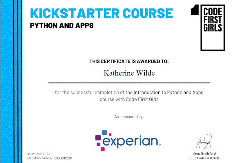 Katherine Wilde on LinkedIn: #python #appdevelopment #apis Katherine Wilde on LinkedIn: #python #appdevelopment #apis
