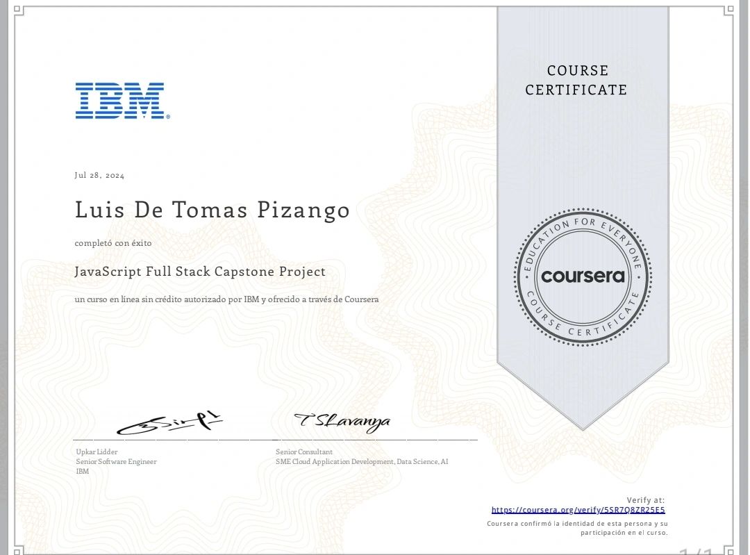 Luis De Tomas on LinkedIn: #javascript #fullstackdevelopment #reactjs # ... Luis De Tomas on LinkedIn: #javascript #fullstackdevelopment #reactjs # ...