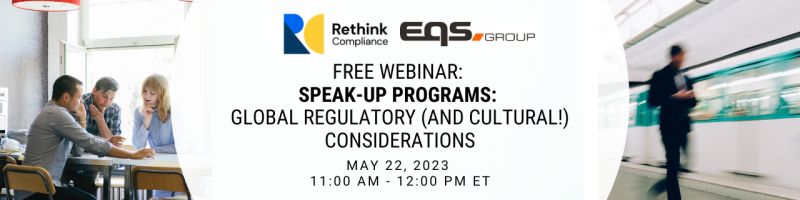 Rethink Compliance on LinkedIn: Are you focused on building a Speak-Up ... Rethink Compliance on LinkedIn: Are you focused on building a Speak-Up ...