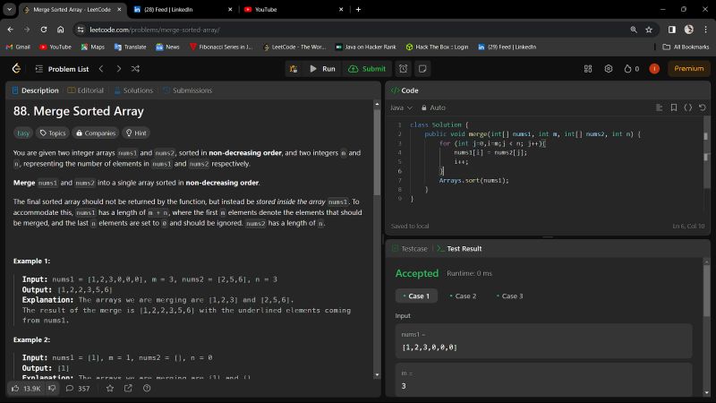 KATHIRAVAN R on LinkedIn: #merge_sorted_array #palindrome_number # ... KATHIRAVAN R on LinkedIn: #merge_sorted_array #palindrome_number # ...