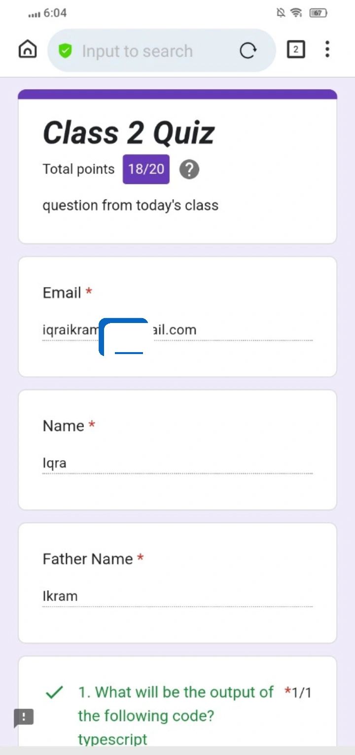 Iqra Ikram on LinkedIn: #typescript #javascript #governorinitiative # ... Iqra Ikram on LinkedIn: #typescript #javascript #governorinitiative # ...