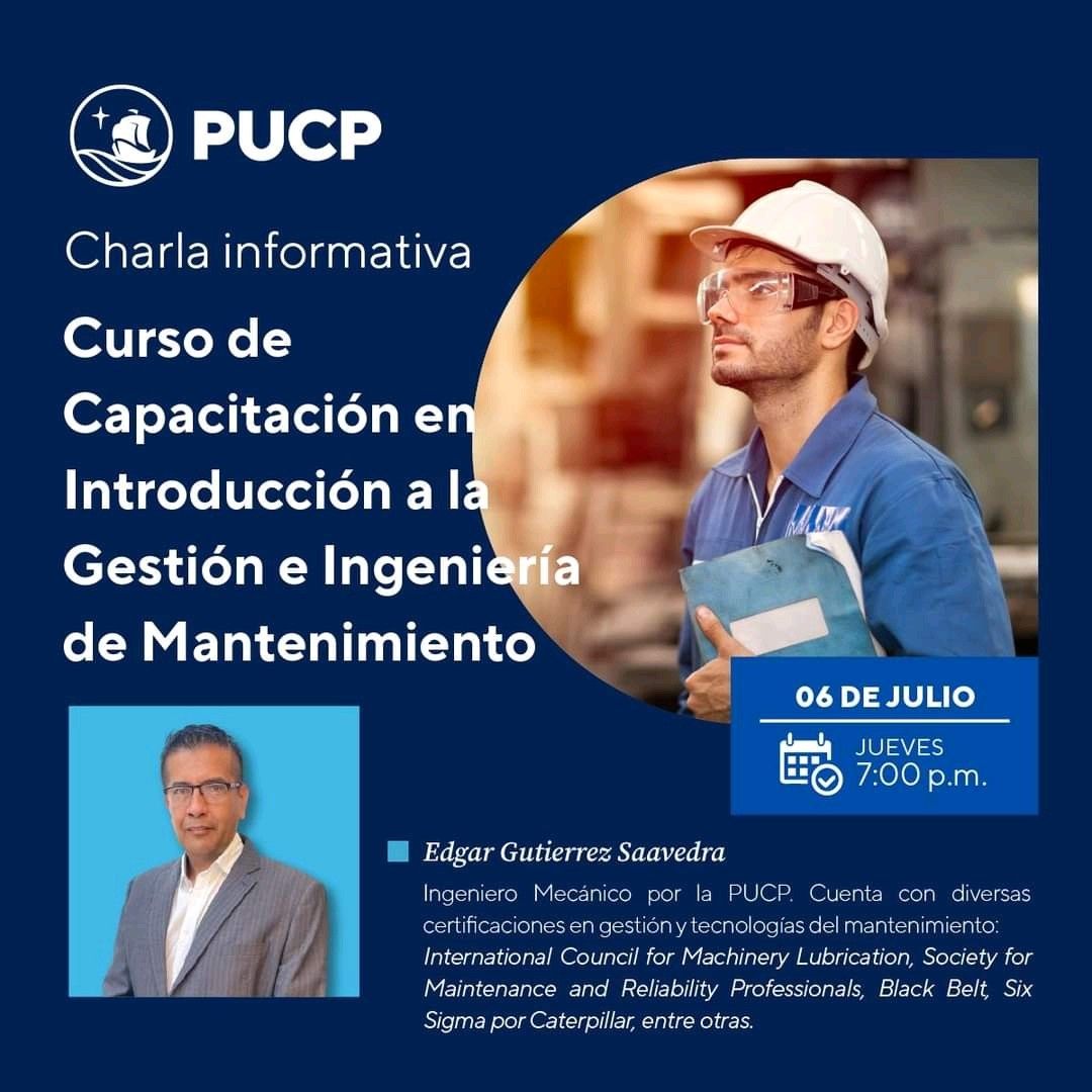 Ing. CIP Edgar Gutierrez-CMRP, MLAIII, MLTII, BB 6Sigma en LinkedIn ... Ing. CIP Edgar Gutierrez-CMRP, MLAIII, MLTII, BB 6Sigma en LinkedIn ...
