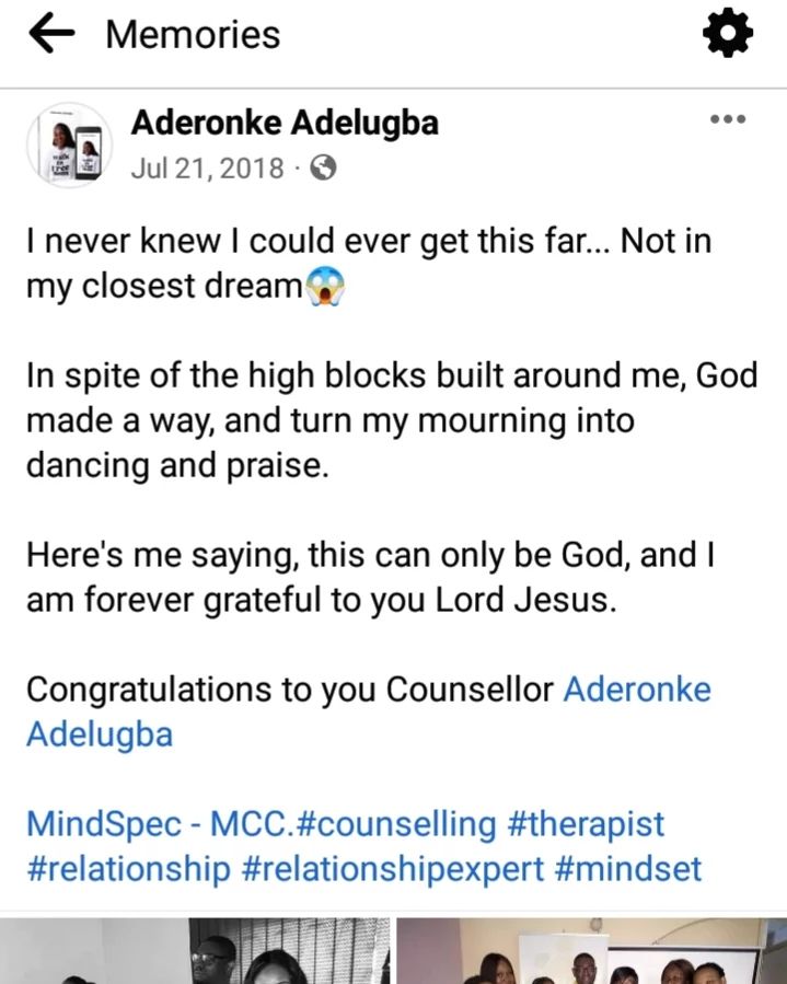 Aderonke Adelugba on LinkedIn: #memories Aderonke Adelugba on LinkedIn: #memories