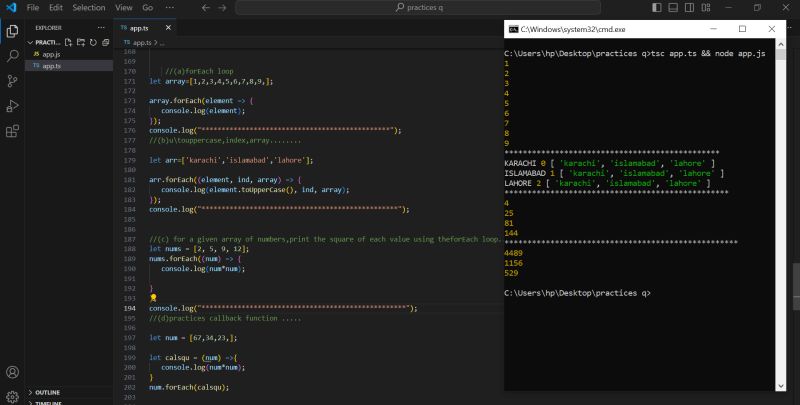 Aqsa Memon on LinkedIn: #typescript #coding #giaic Aqsa Memon on LinkedIn: #typescript #coding #giaic