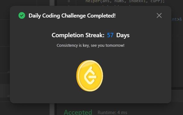 Jit Dhank on LinkedIn: #dsa #leetcode #coding #day57 Jit Dhank on LinkedIn: #dsa #leetcode #coding #day57