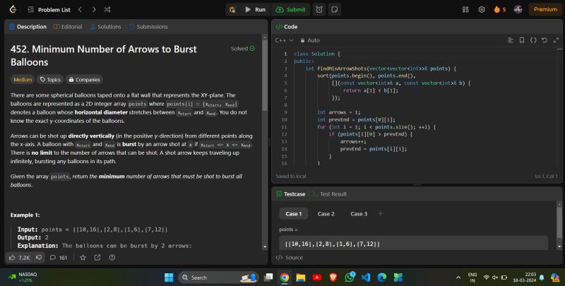 Day 62 of #100daysofcodingchallenge Solved problems on leetcode 🎉 ... Day 62 of #100daysofcodingchallenge Solved problems on leetcode 🎉 ...