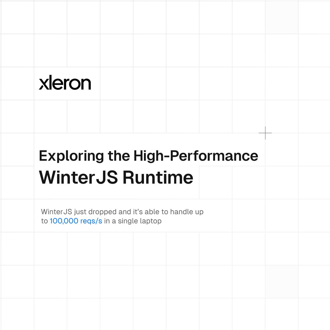 xleron on LinkedIn: #winterjs #serversidejavascript #nodejs #webassembly xleron on LinkedIn: #winterjs #serversidejavascript #nodejs #webassembly