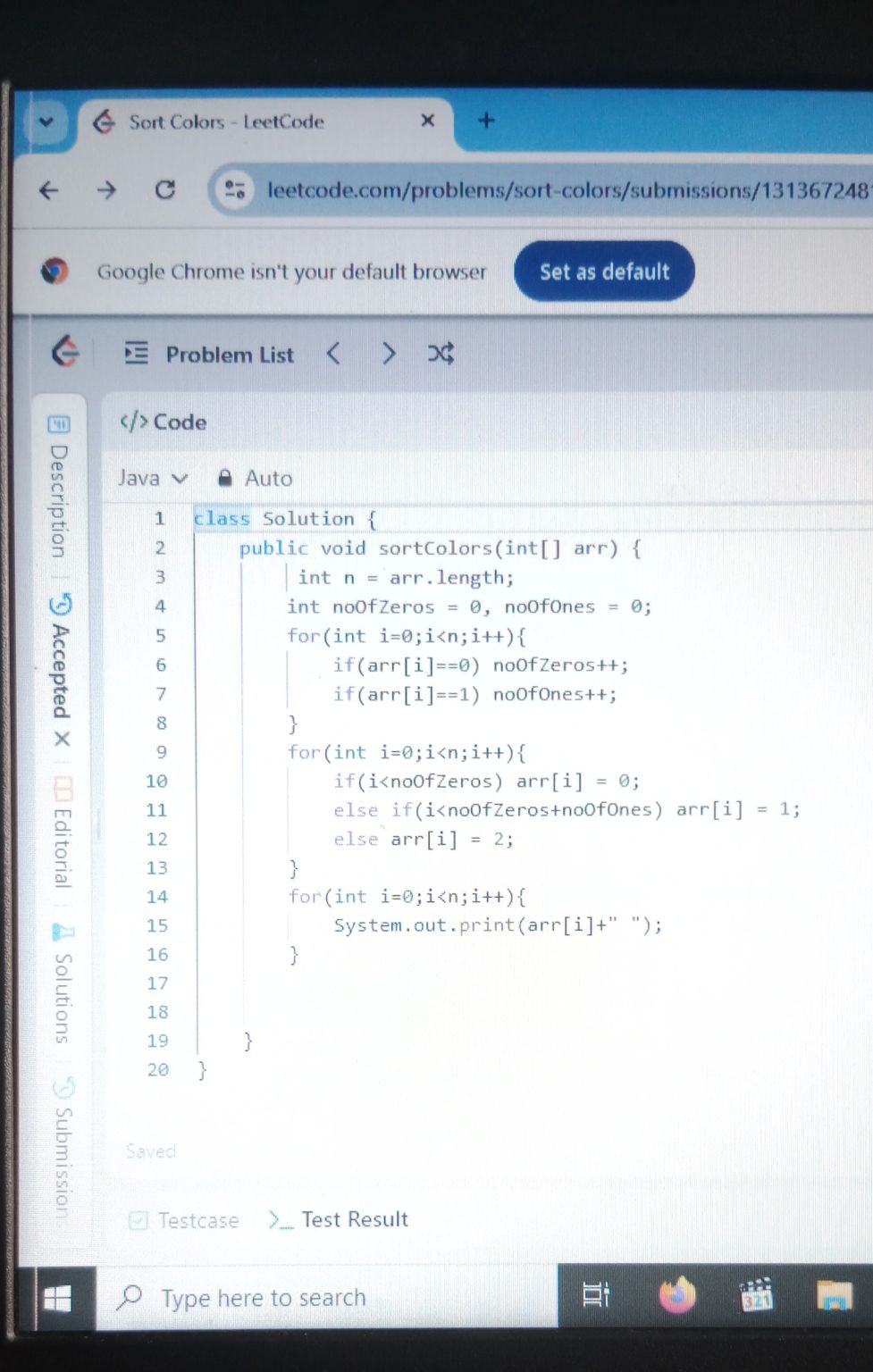 vivek kumar on LinkedIn: ππ Sort Colors - LeetCode problem ππ vivek kumar on LinkedIn: ππ Sort Colors - LeetCode problem ππ