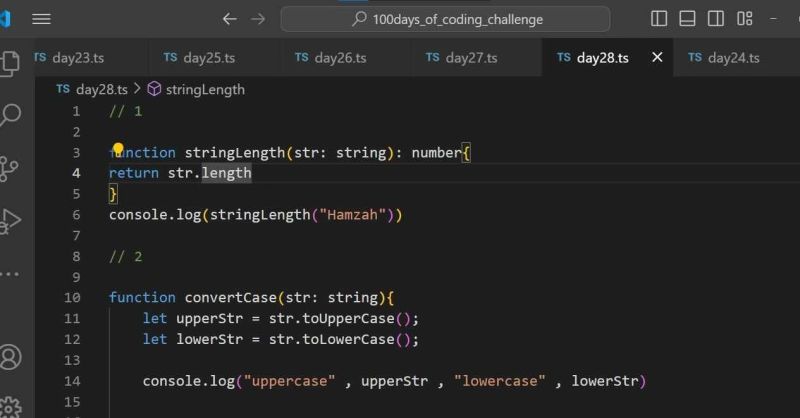 Hamza Sheikh on LinkedIn: #100daysofcodechallenge #typescript # ... Hamza Sheikh on LinkedIn: #100daysofcodechallenge #typescript # ...