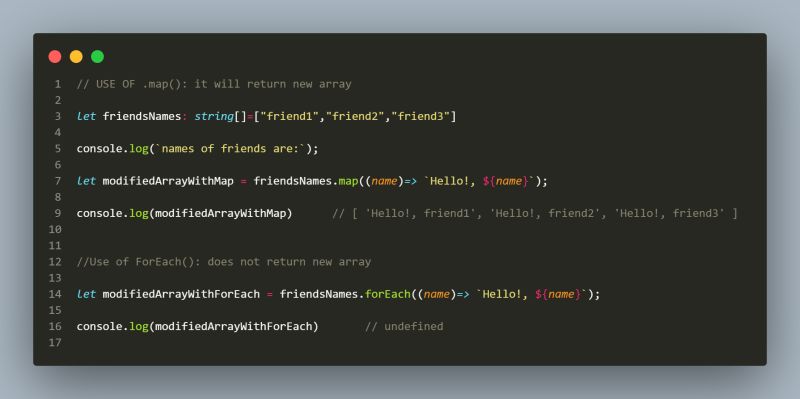 TypeScript Tips: ForEach vs.map`** | Samreen Saif posted on the topic ... TypeScript Tips: ForEach vs.map`** | Samreen Saif posted on the topic ...