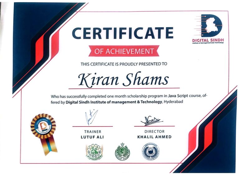 KIRAN SHAMS on LinkedIn: #javascript #codingjourney #newskills KIRAN SHAMS on LinkedIn: #javascript #codingjourney #newskills