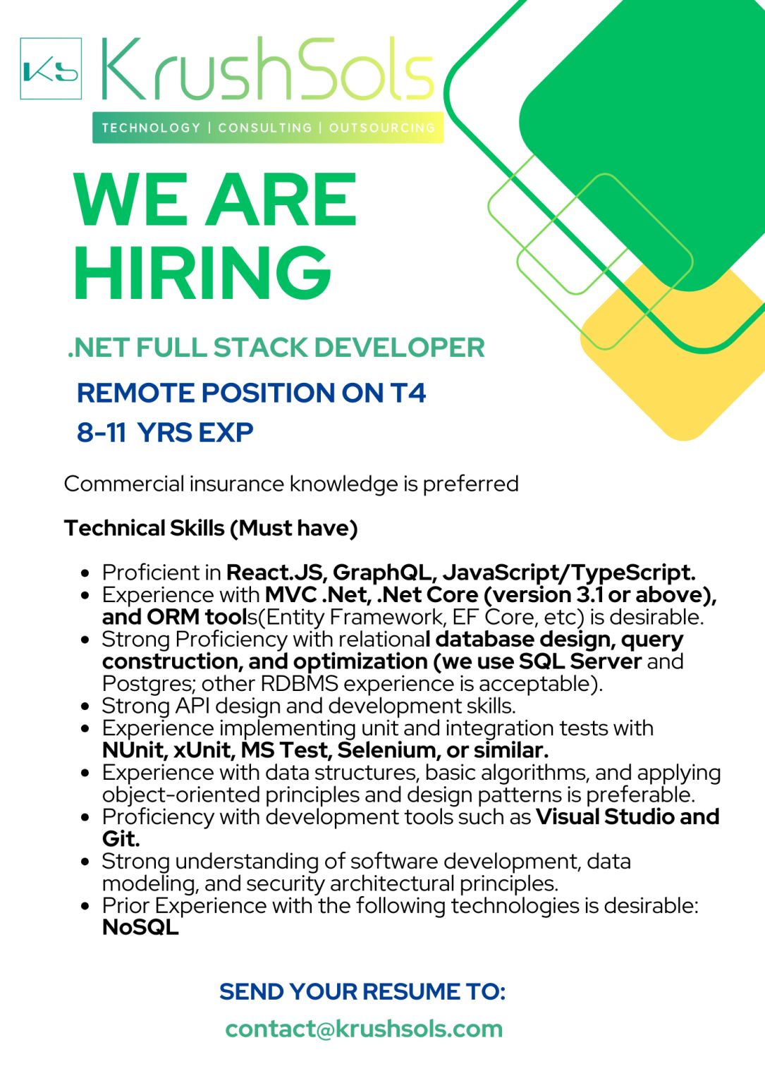 KrushSols on LinkedIn: #dotnetdeveloper #dotnetjobs #dotnet # ... KrushSols on LinkedIn: #dotnetdeveloper #dotnetjobs #dotnet # ...