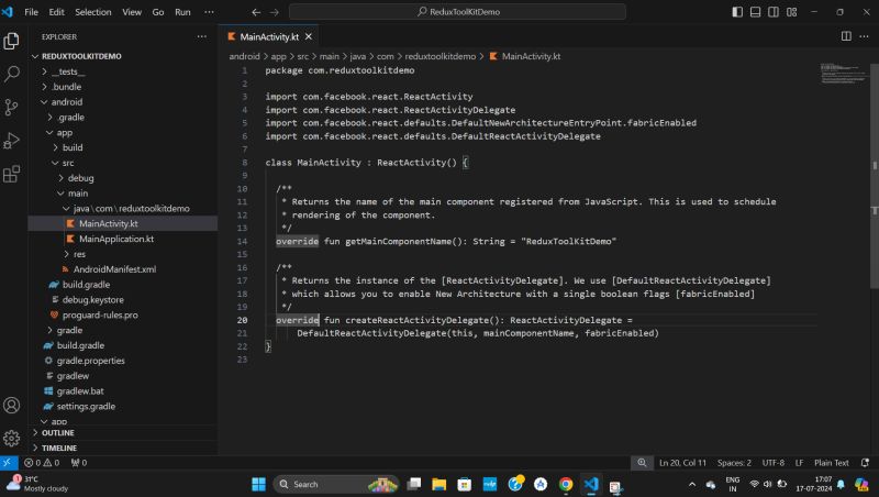 Sanjana Tailor on LinkedIn: #reactnative #android #kotlin Sanjana Tailor on LinkedIn: #reactnative #android #kotlin