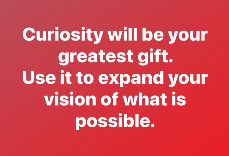 Chris Vitale on LinkedIn: Be curious. Ask questions. Then be more curious. Chris Vitale on LinkedIn: Be curious. Ask questions. Then be more curious.