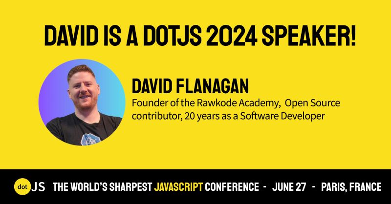 dotConferences on LinkedIn: #dotjs #javascript #webdeveloper dotConferences on LinkedIn: #dotjs #javascript #webdeveloper
