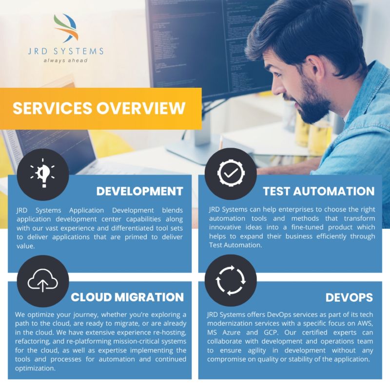 JRD Systems on LinkedIn: #itservices #devops #cloudmigration # ... JRD Systems on LinkedIn: #itservices #devops #cloudmigration # ...