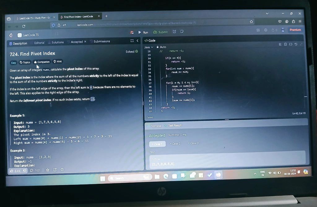 Sudhanshu Ranjan Patra on LinkedIn: #leetcode #dsa #java #array #pointer Sudhanshu Ranjan Patra on LinkedIn: #leetcode #dsa #java #array #pointer
