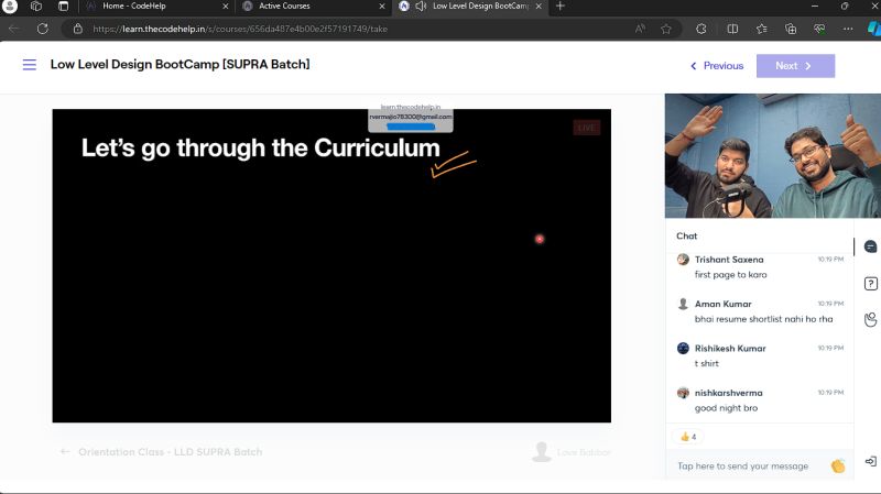Rohit Verma on LinkedIn: #lld #codehelp #learningjourney #coding #dsa # ... Rohit Verma on LinkedIn: #lld #codehelp #learningjourney #coding #dsa # ...