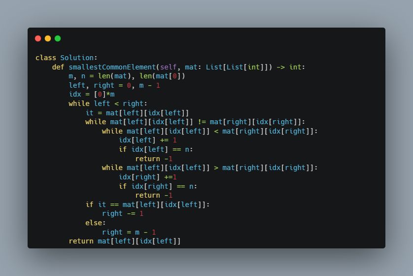 Rozell Dixon, MSE on LinkedIn: #leetcodehardmadeeasy #leetcode1198 # ... Rozell Dixon, MSE on LinkedIn: #leetcodehardmadeeasy #leetcode1198 # ...